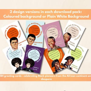 Printable Black History Greeting Cards – 16 Inspirational Designs - Etsy