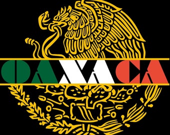 Oaxaca Mexico Eagle Coat of Arms: Oaxaca State - Estado Mexicano PNG ...