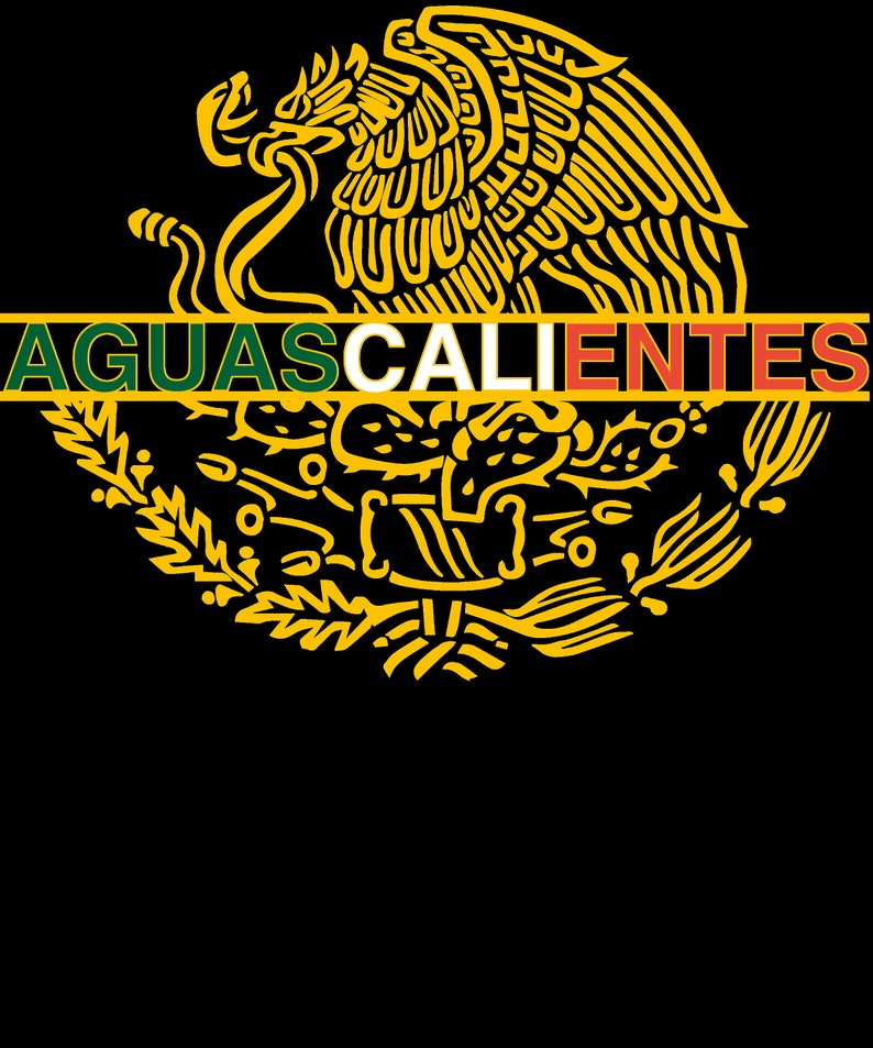 Aguascalientes Escudo Mexicano PNG FILE - Etsy
