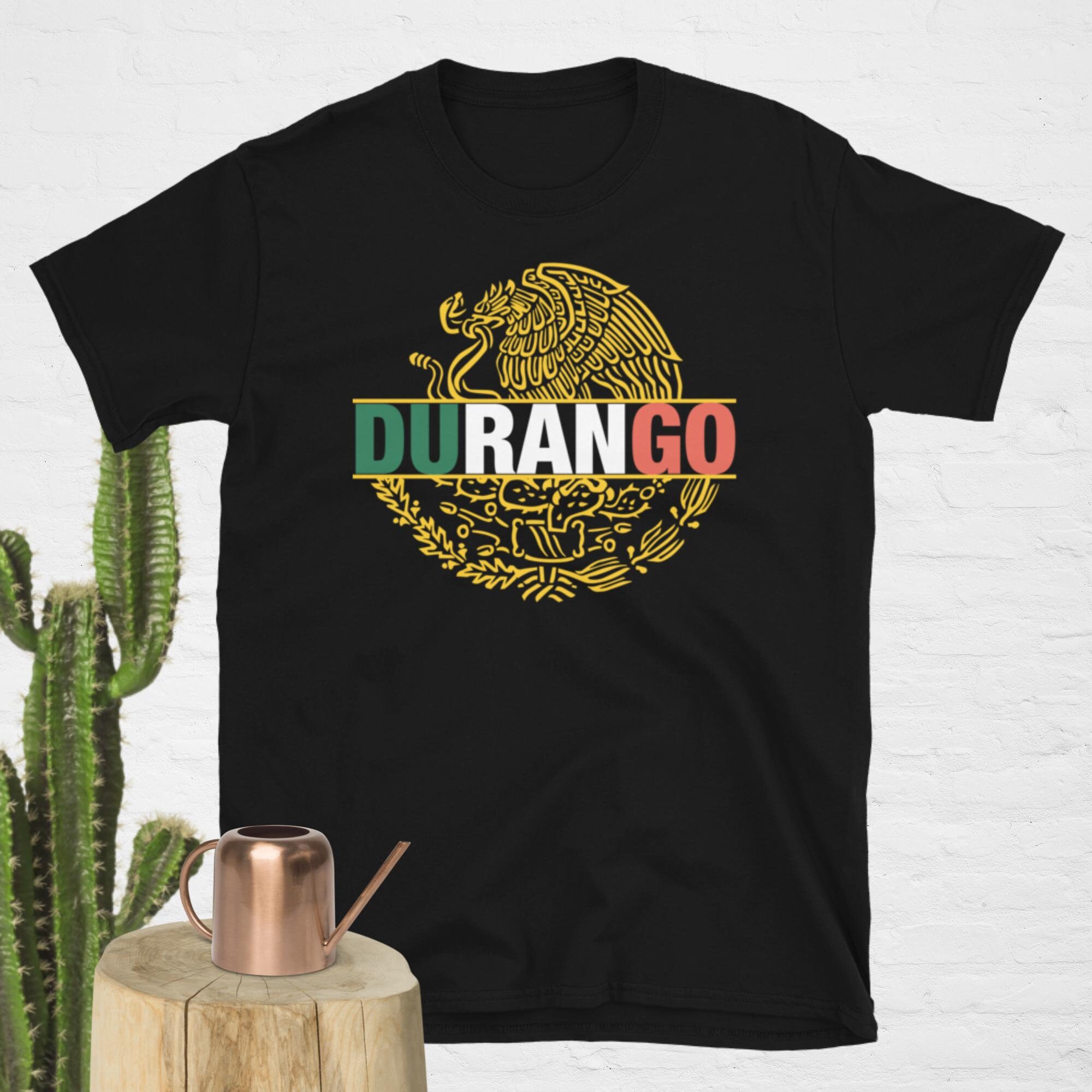 Durango Escudo Nacional Mexicano Playera Short-sleeve Unisex T-shirt - Etsy