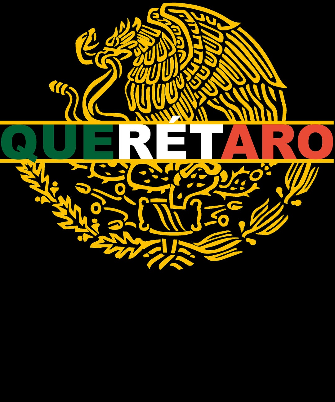 Queretaro PNG File Escudo Nacional De México - Etsy