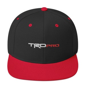 TRD PRO Truck Snapback Hat Tacoma, Tundra, Offroad - Etsy