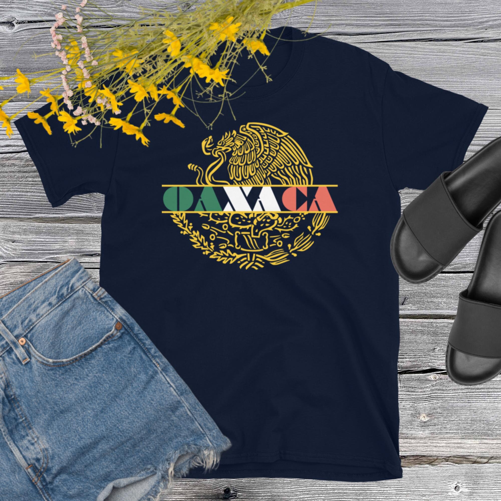 Oaxaca Escudo Nacional Mexicano Playera Short-sleeve Unisex T-shirt - Etsy