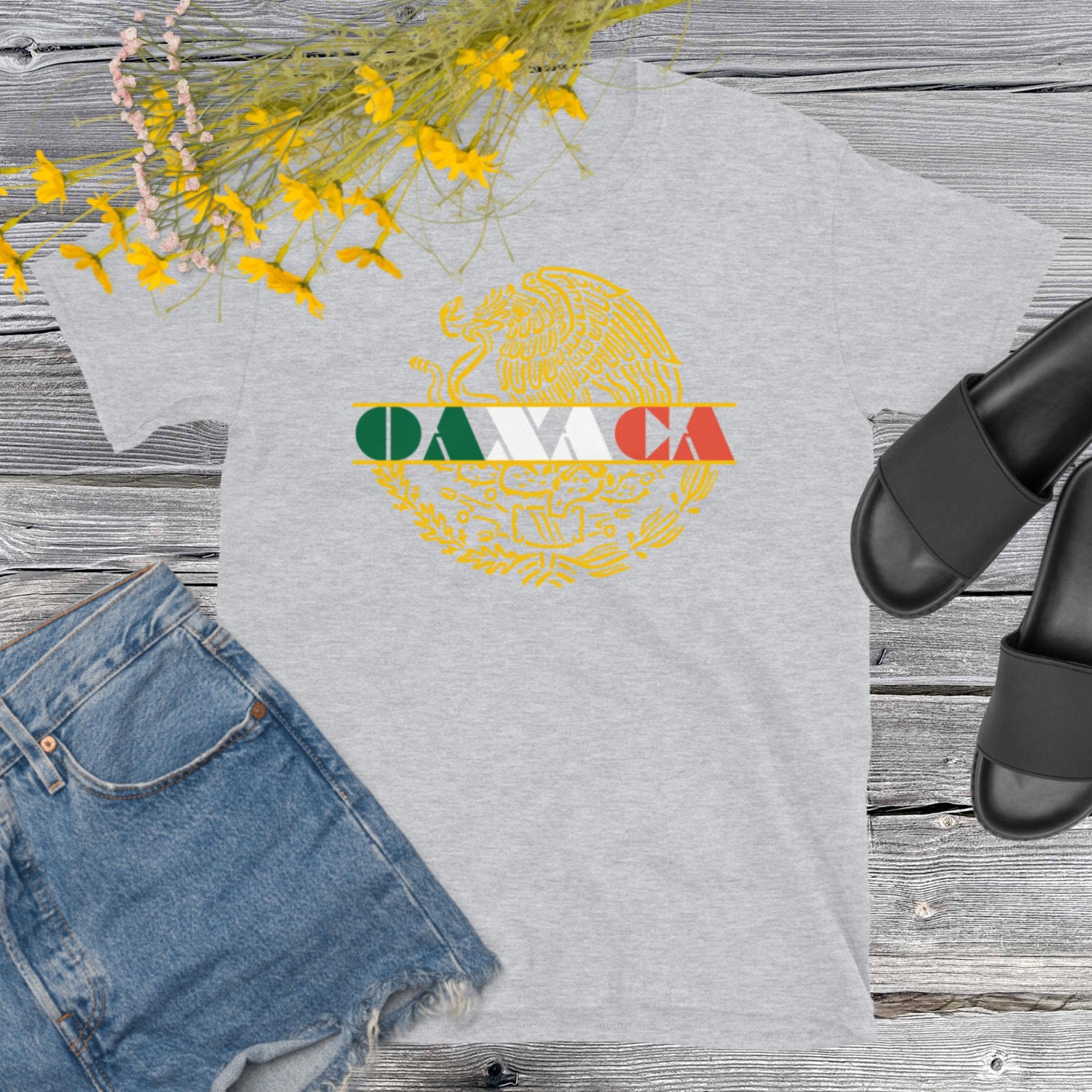 Oaxaca Escudo Nacional Mexicano Playera Short-sleeve Unisex T-shirt - Etsy