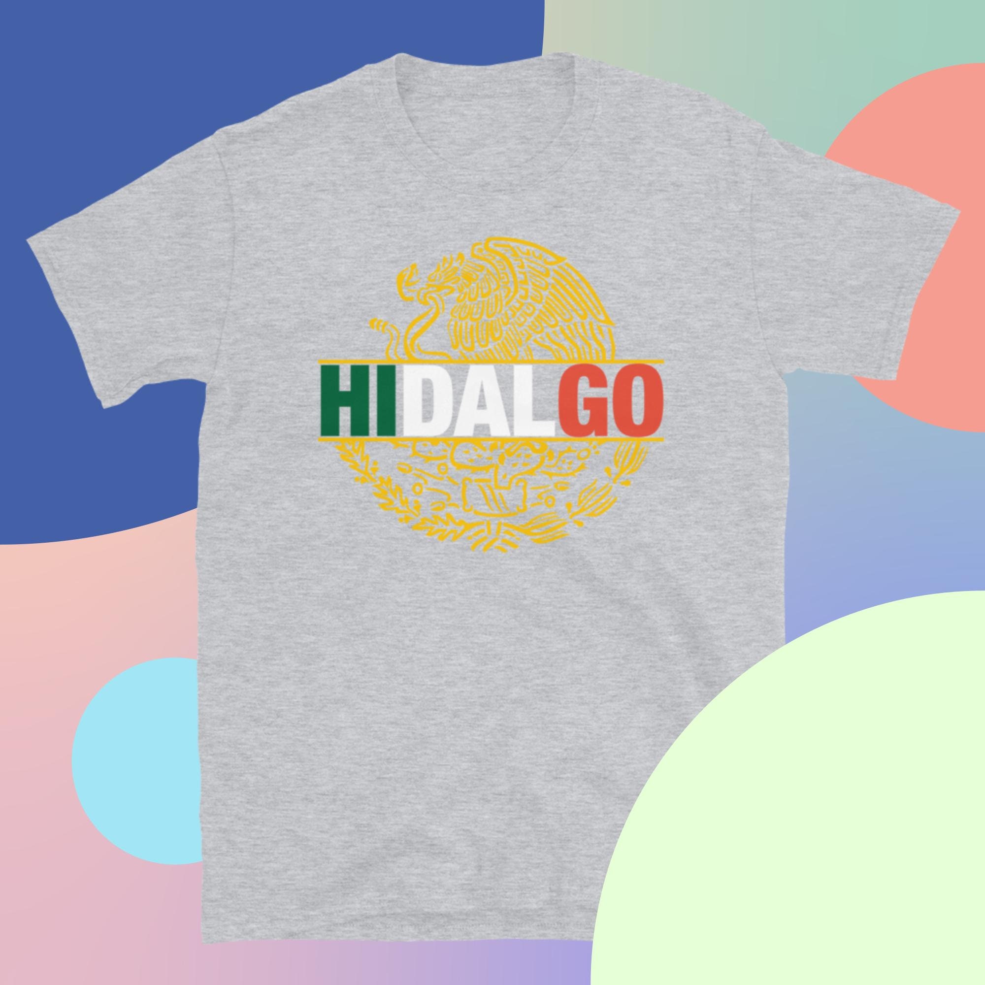 Hidalgo Escudo Nacional Mexicano Playera Short-sleeve Unisex T-shirt - Etsy