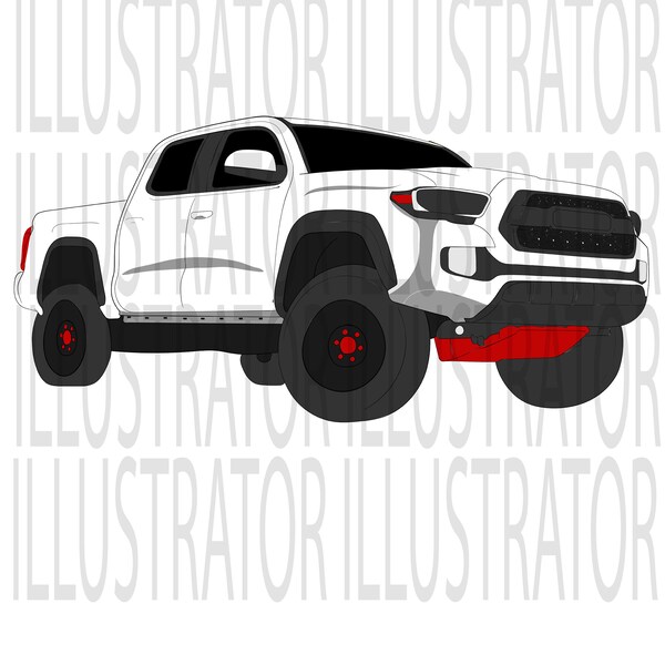 Tacoma Vector - Etsy