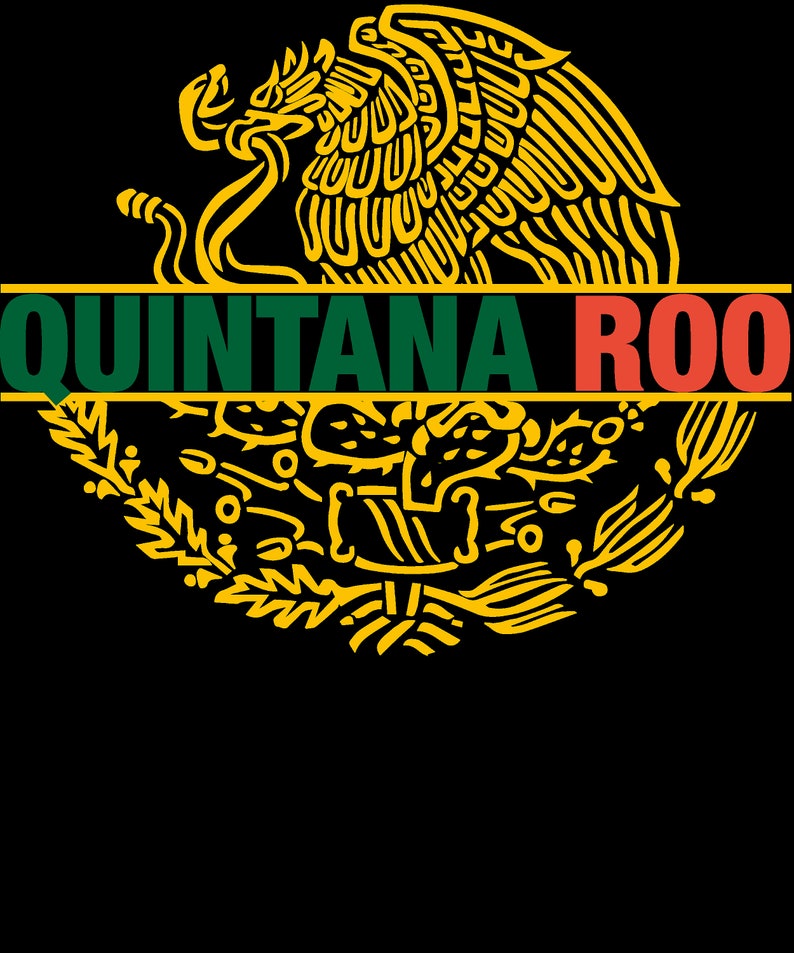 Quintana Roo PNG File Escudo Nacional De México - Etsy