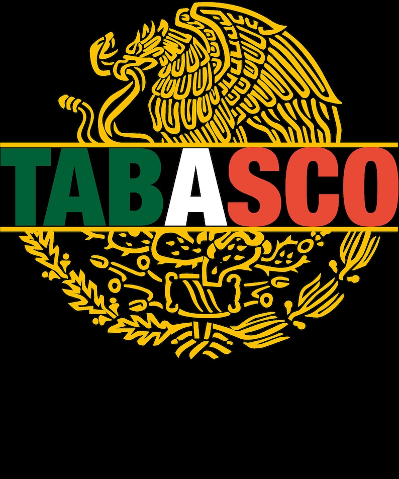 Tabasco PNG File Escudo Nacional De México - Etsy