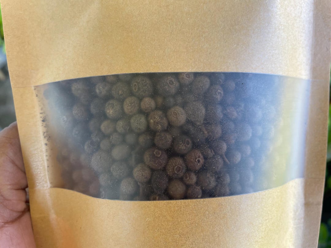 ALLSPICE Whole Organic Jamaican Pimento All Spice Berry Dried Pimenta ...