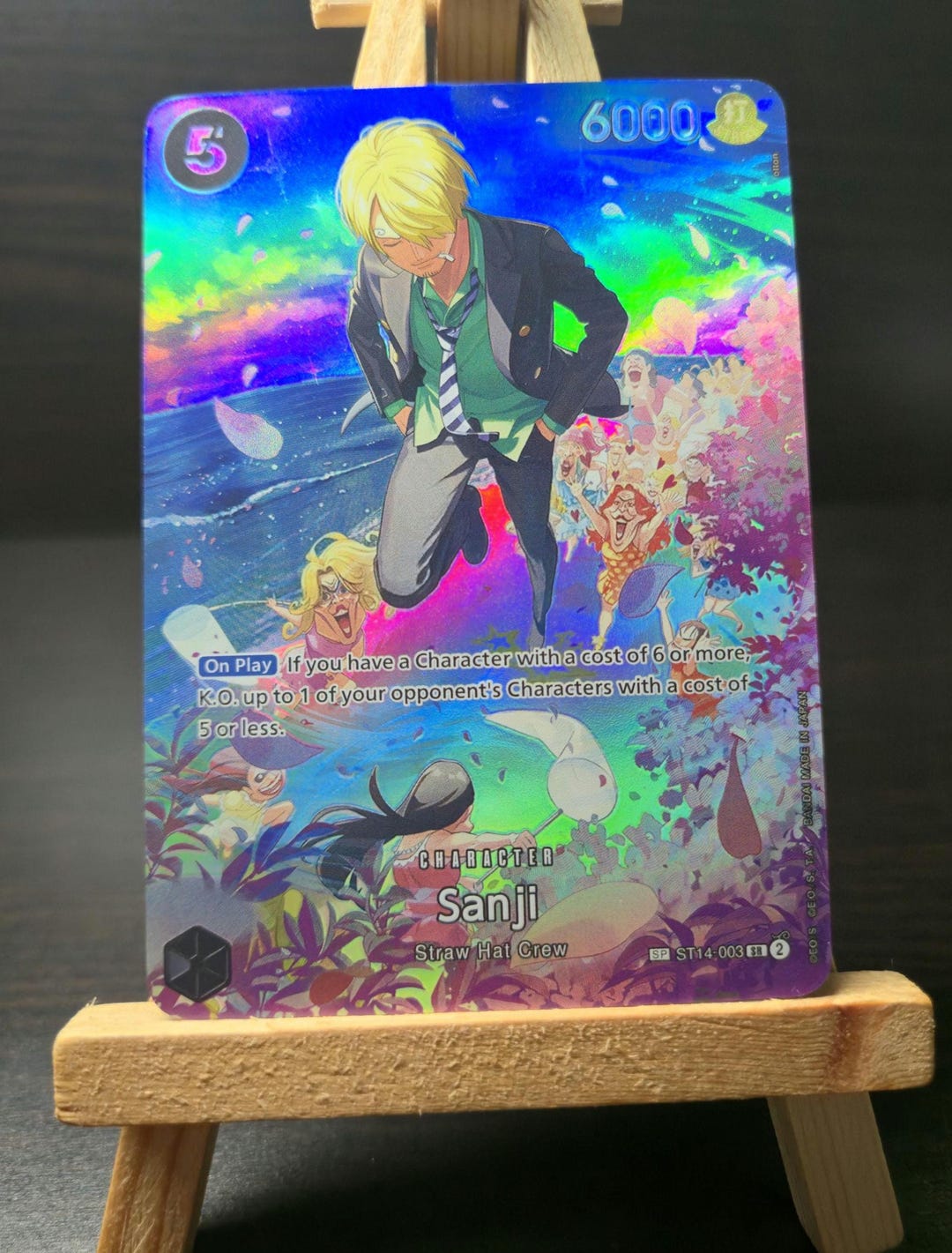 TEXTURED PROXY Sanji SP (OP10) ST14 English One Piece Tcg - Etsy