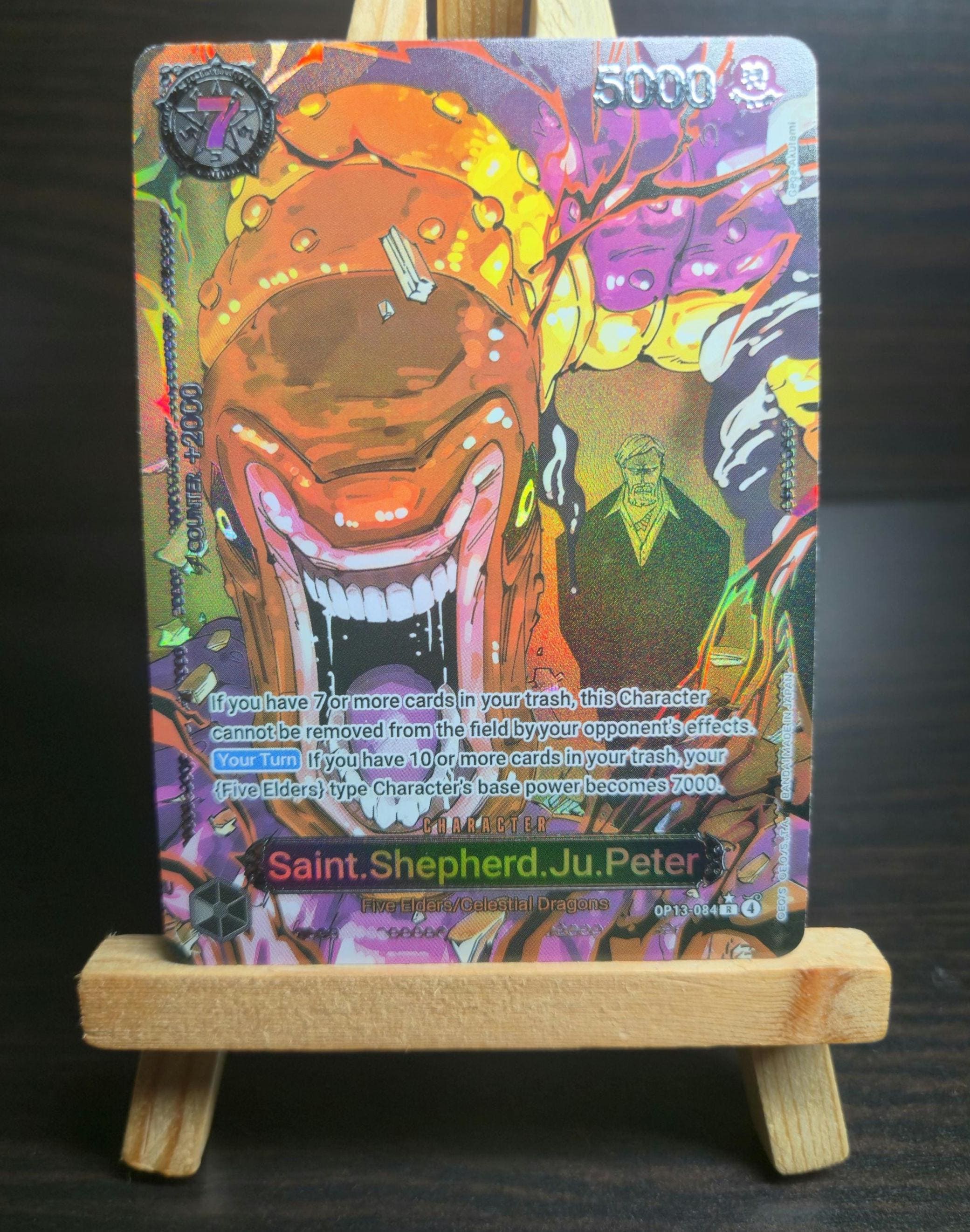 TEXTURED PROXY One Piece Tcg OP 13 - Set of 5 Proxy - the Five Elders ...