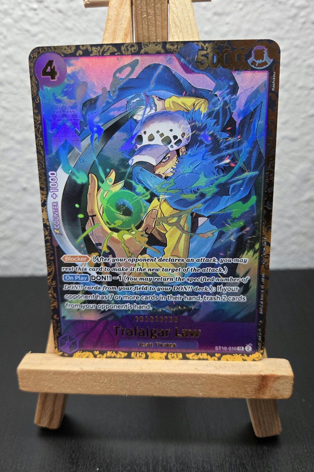 PROXY Trafalgar Law ST10-010 One Piece TCG Promo English Textured Proxy ...