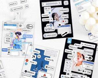 Text Message Stickers - Etsy