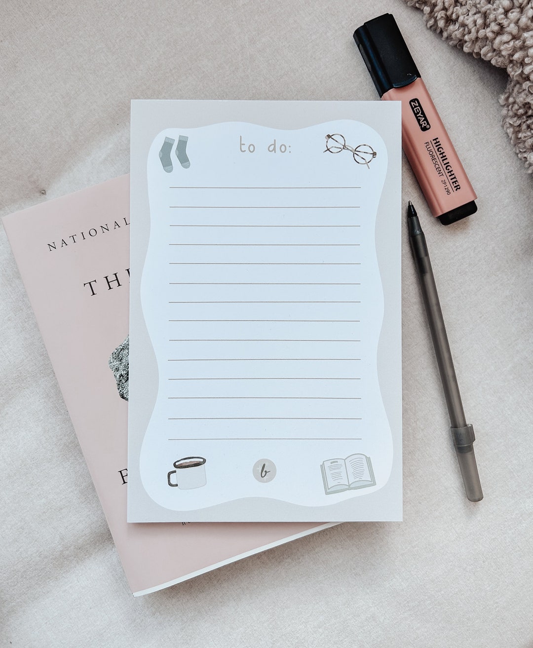 Cozy Season Notepad - Etsy