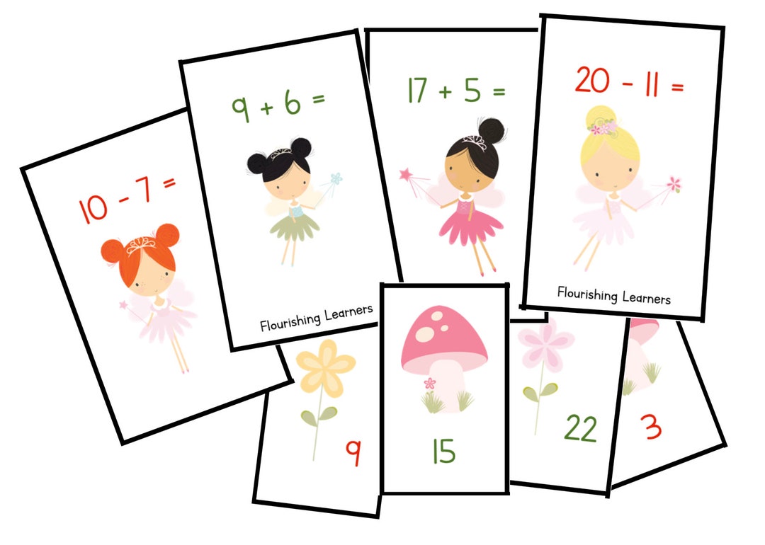 Fairy Addition and Subtraction - Etsy