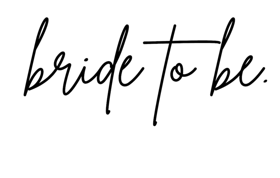 Bride to Be Graphic, SVG PNG Download - Etsy