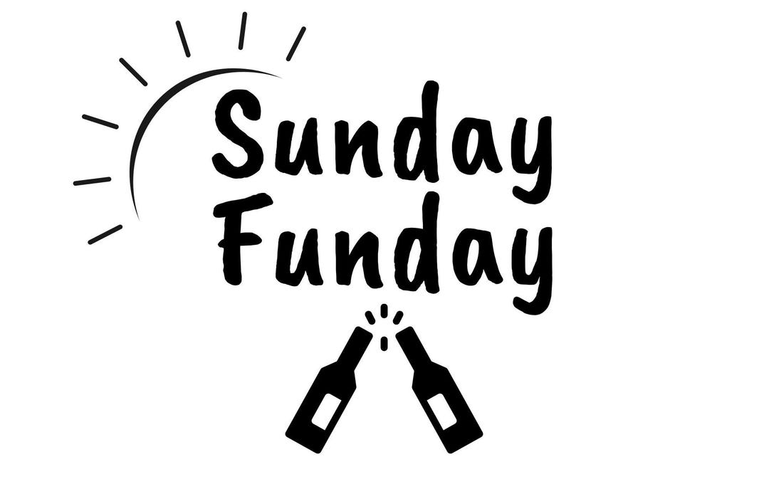 Sunday Funday Graphic, Weekend Vibes SVG PNG (digital Download) - Etsy