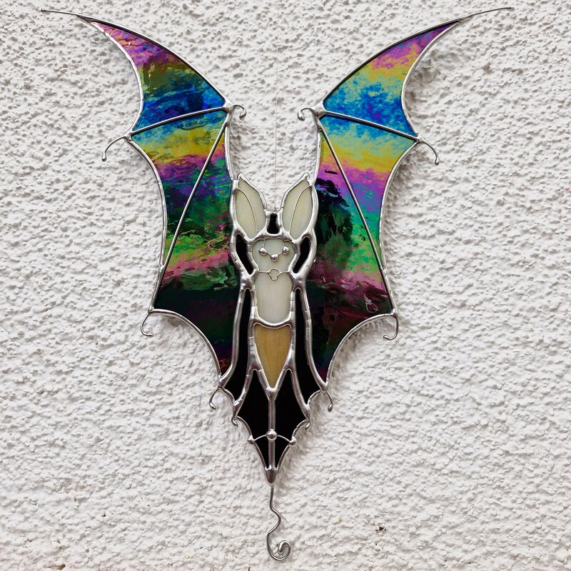 Stained Glass Bats - Etsy
