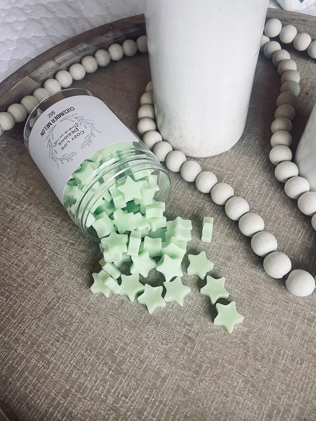 Mini Star Shaped Scented Wax Melts, Cute Handmade Wax Melts, Home ...