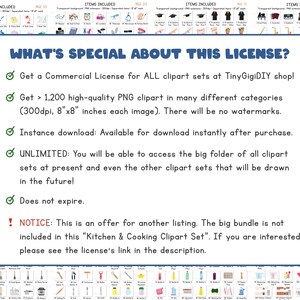 Kitchen Utensils Clipart Bundle, Cooking Clipart Set Png, Kitchen Png ...