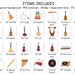 Orchestra Clipart Set: Musical Instruments Bundle (PNG, SVG, EPS ...