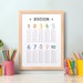 Division Table Printable Poster, Math Classroom Decor Wall Art ...
