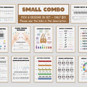 Piano Keyboard Music Theory Cheat Sheet Music Education Wall - Etsy