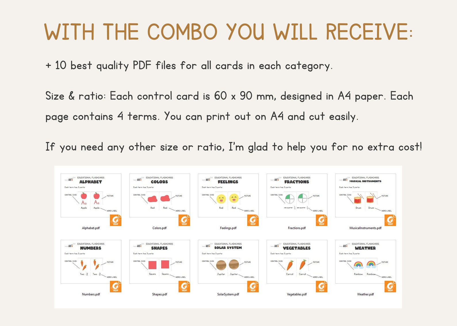 Emotions Flashcards, Feelings Flashcards, Printable Montessori 3-part ...