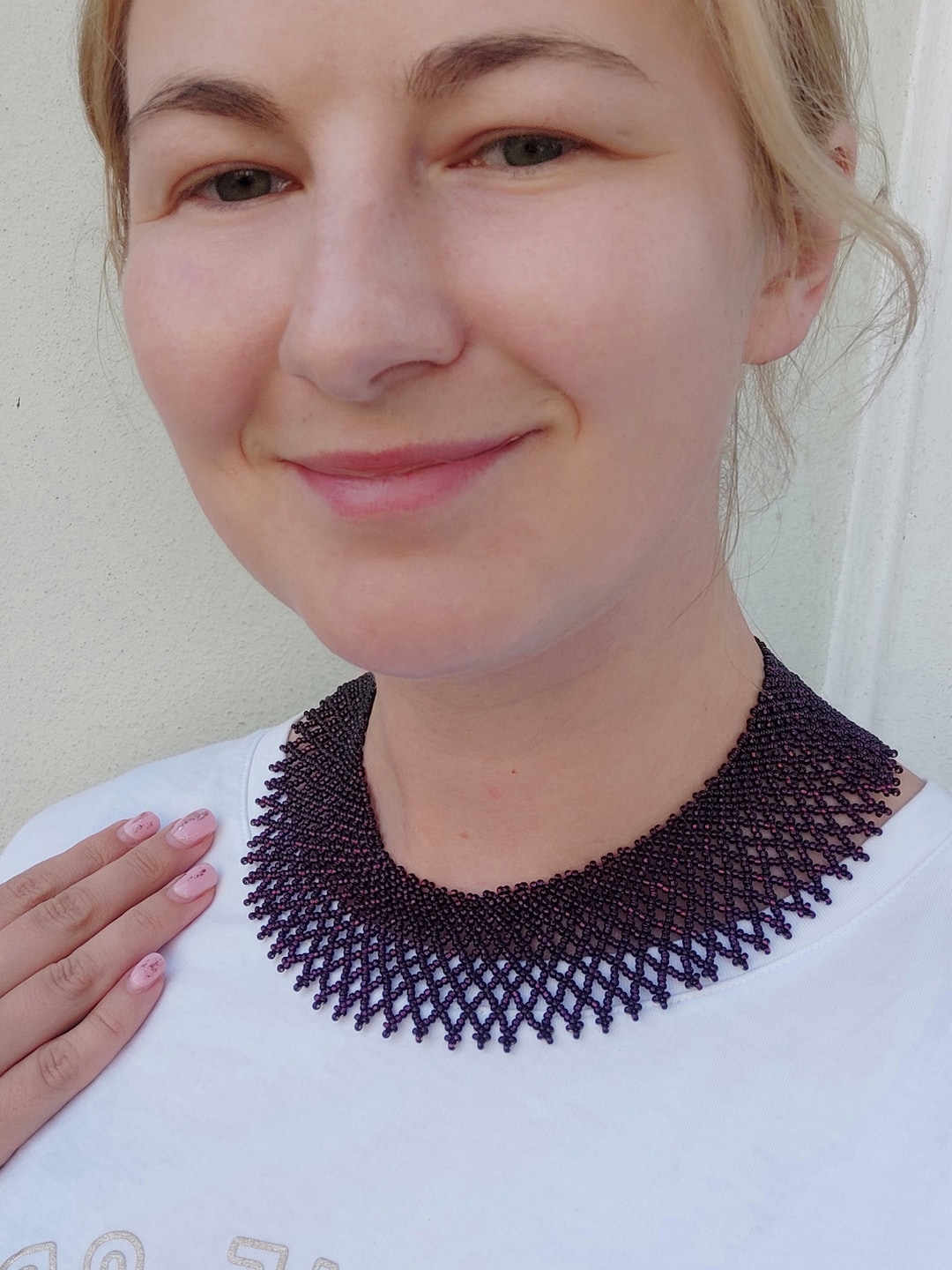 Traditional Ukrainian Bead Collar - Etsy