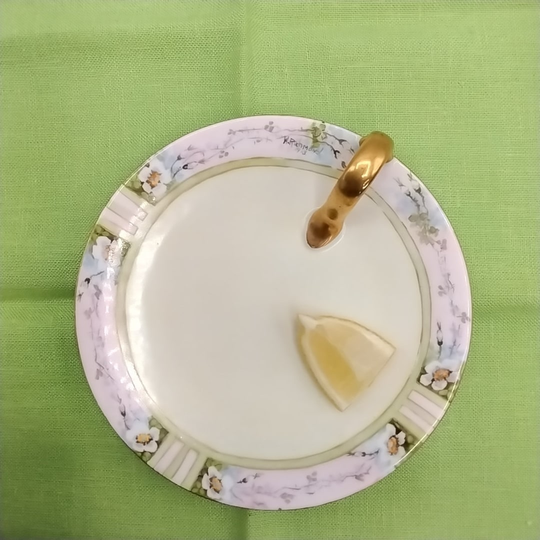 Serving Dish Lemon Server Limoges France Signed 1913 Antique ...