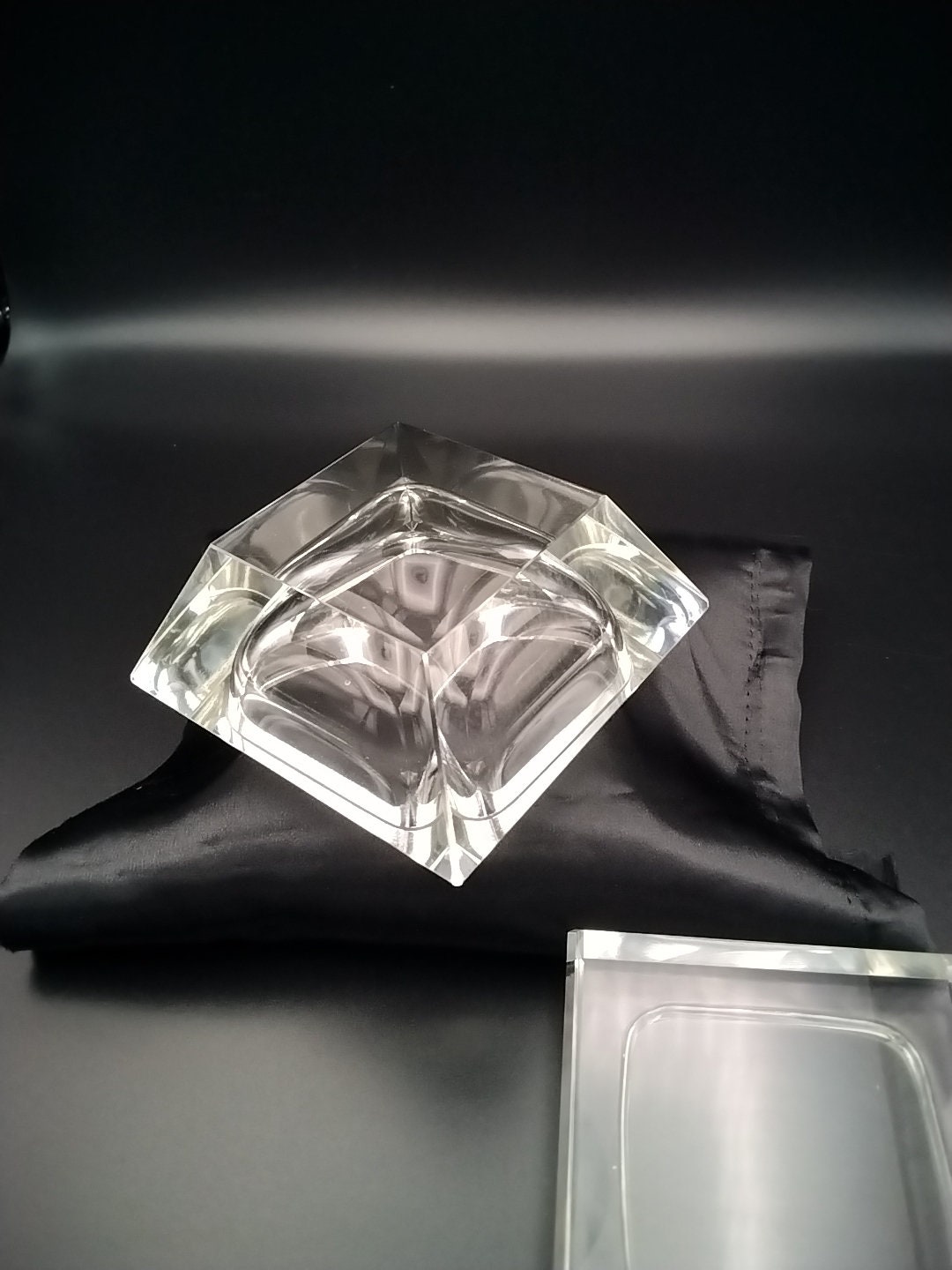 Crystal Box With Lid Antique Jewelry Box Ring Box Presentation - Etsy