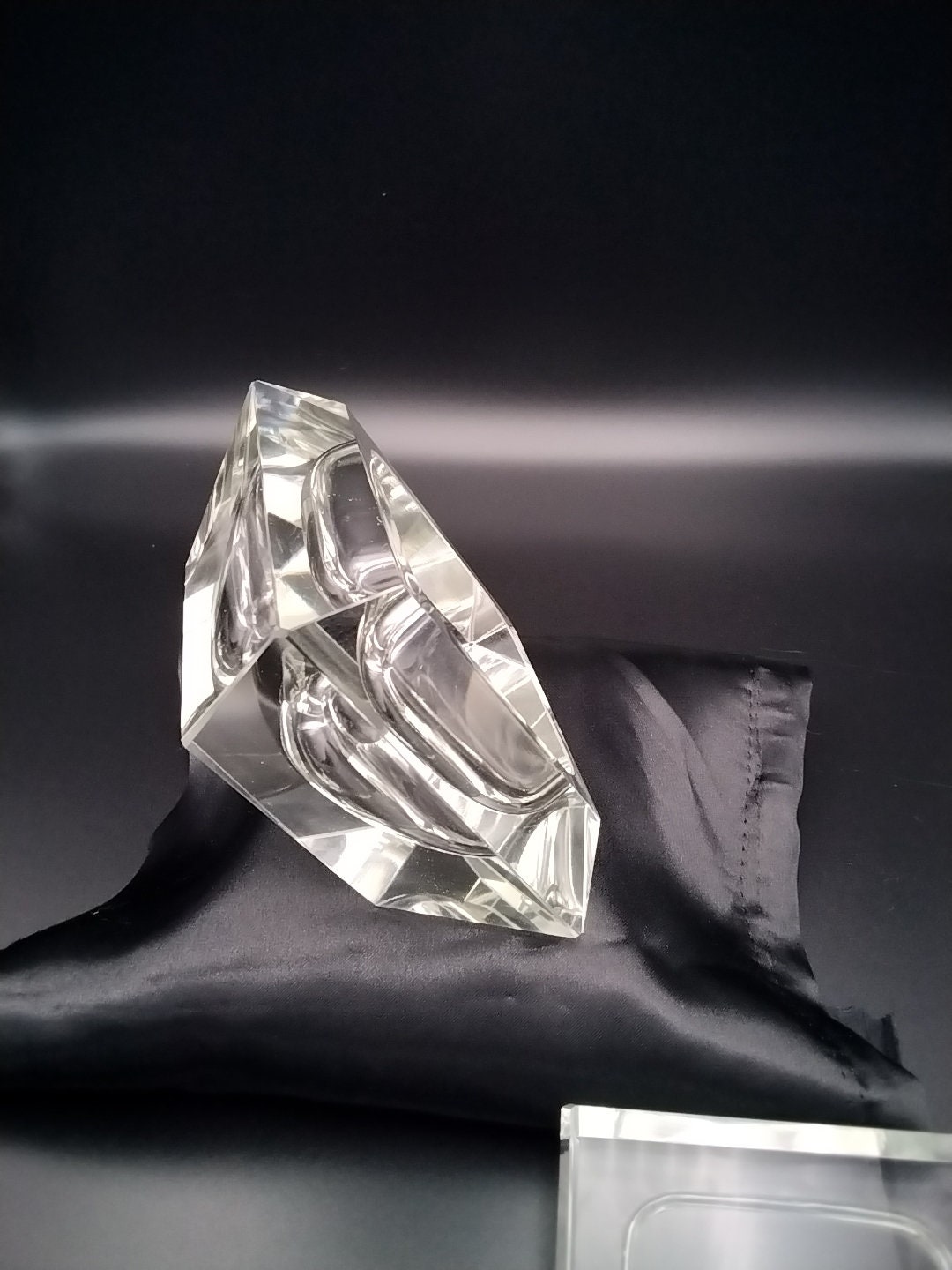 Crystal Box With Lid Antique Jewelry Box Ring Box Presentation - Etsy