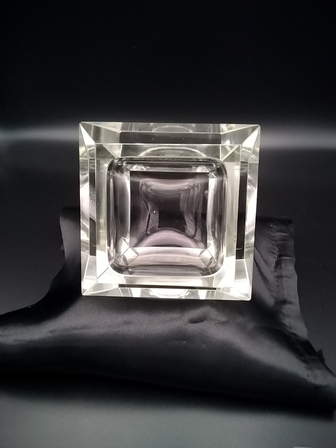 Crystal Box With Lid Antique Jewelry Box Ring Box Presentation Box ...