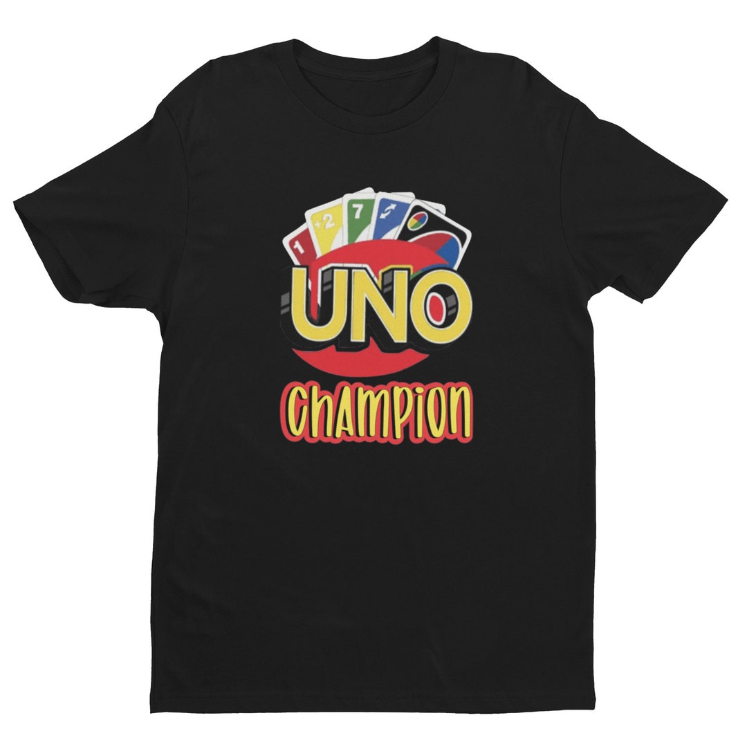 UNO UNO Champ Game Night Custom Shirt Famdez - Etsy