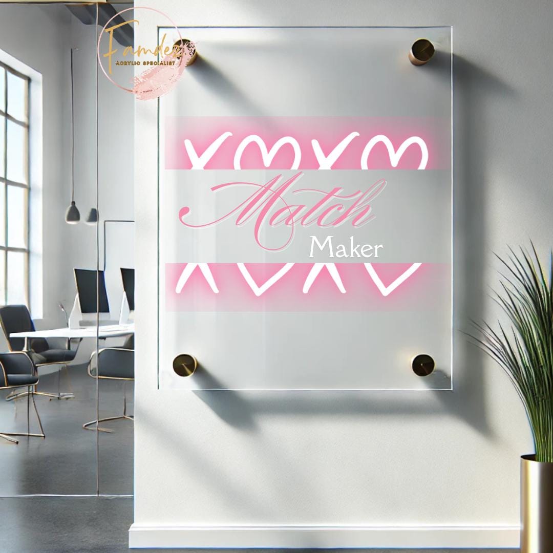 Custom Acrylic Sign,custom Lobby Sign, Elegant Lobby Sign,office Logo ...