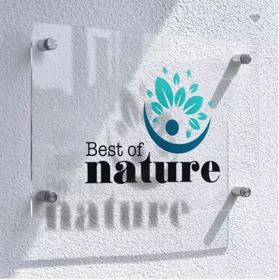 Personalized Acrylic Business Sign Custom Acrylic Business Logo Sign ...