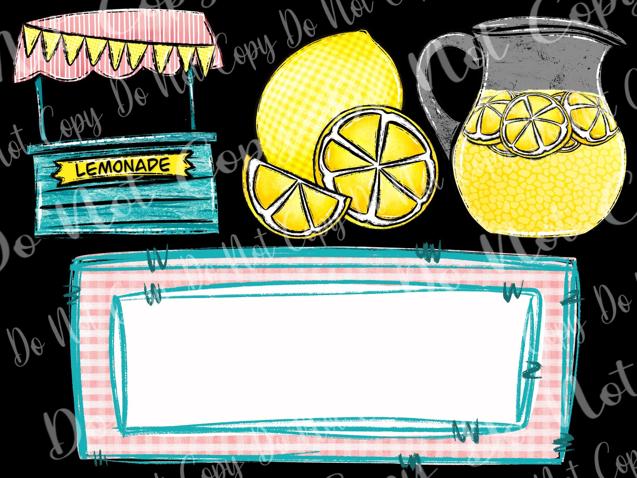 Lemonade Stand Summer PNG Design, Printable Download, Handdrawn Kids ...
