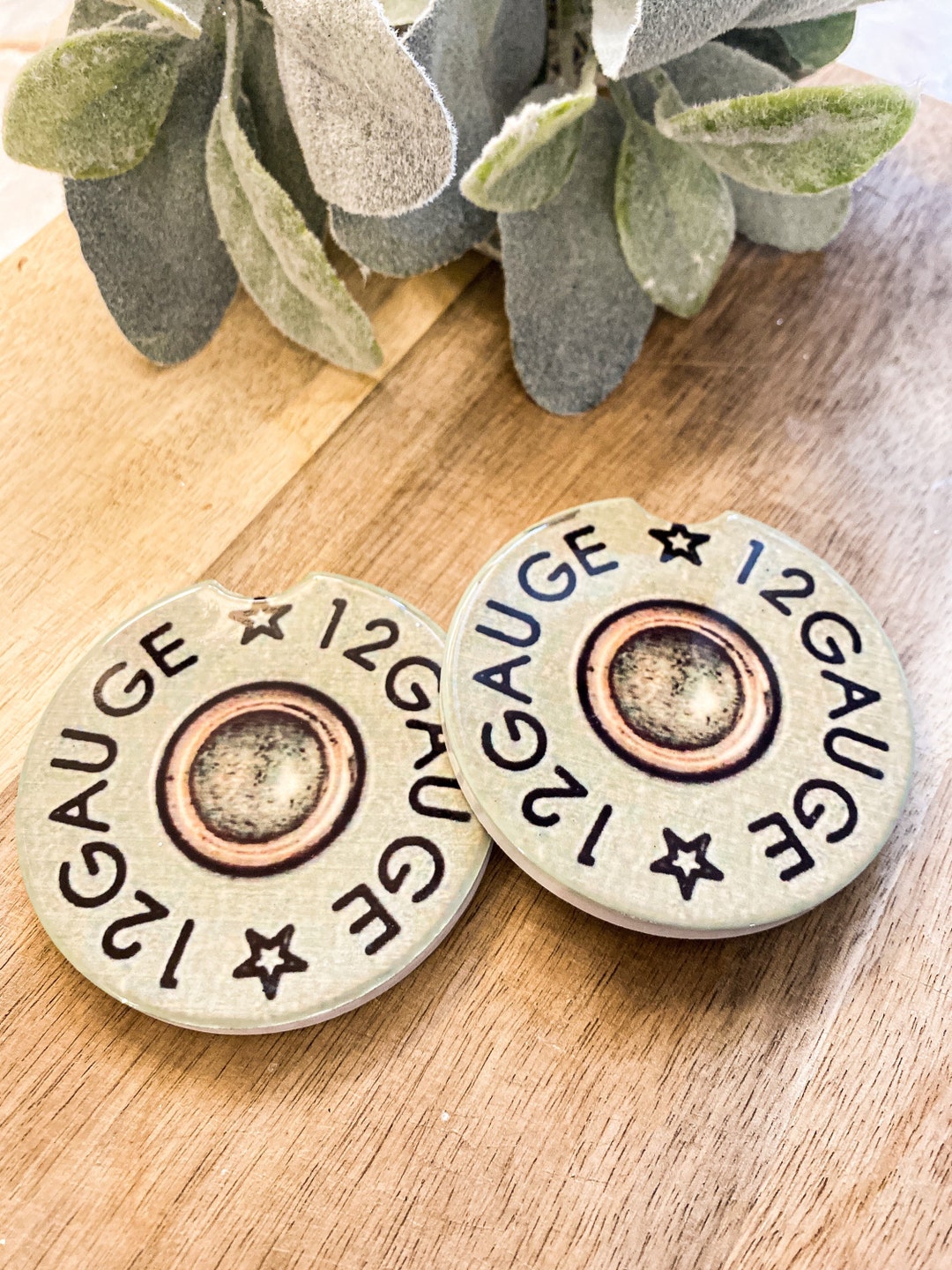 Hunting Car Coasters Manly Car Coaster Shotgun Car Coaster - Etsy