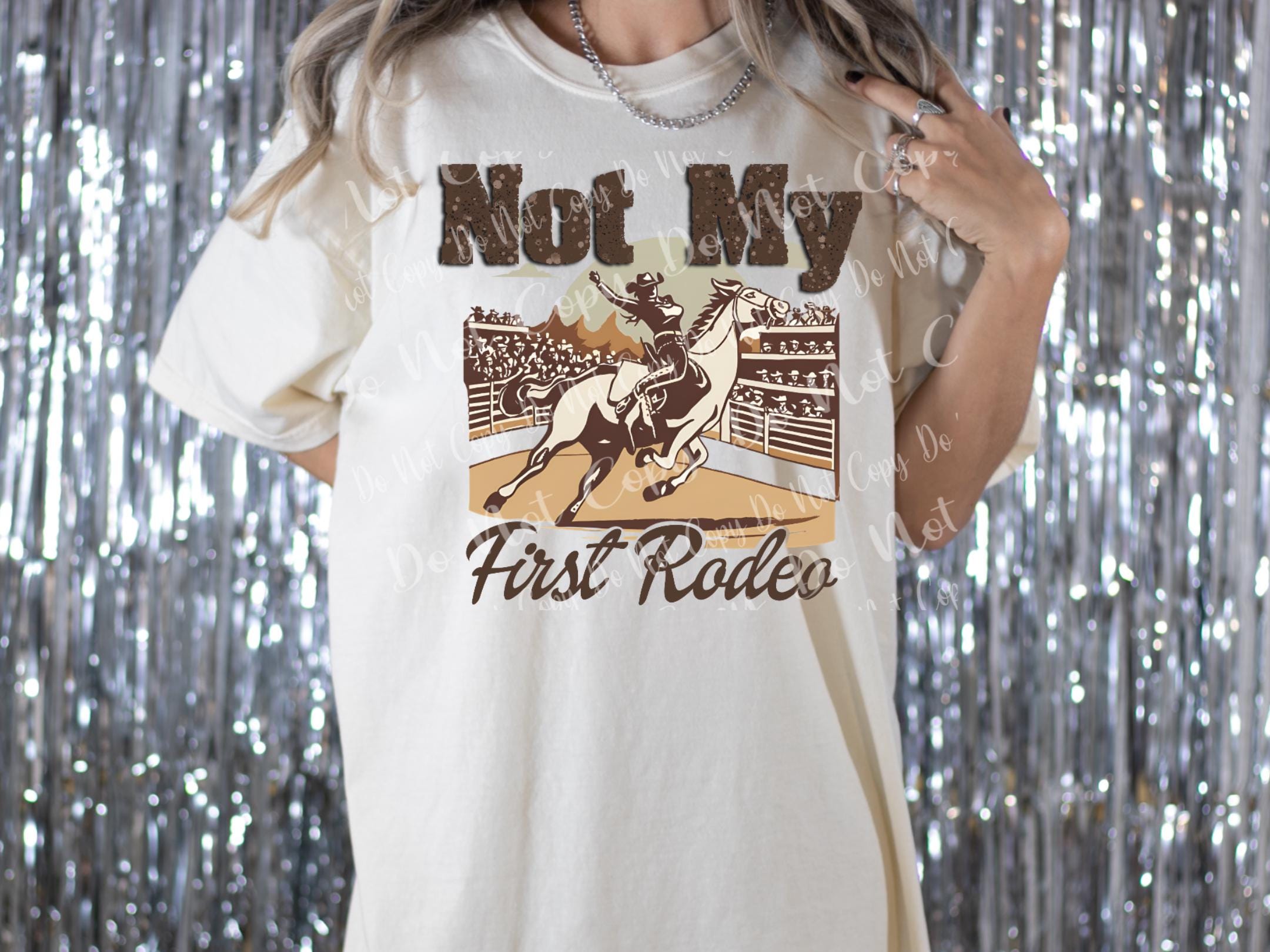 Not My First Rodeo American Cowgirl & Cowboy Vintage Country Western ...