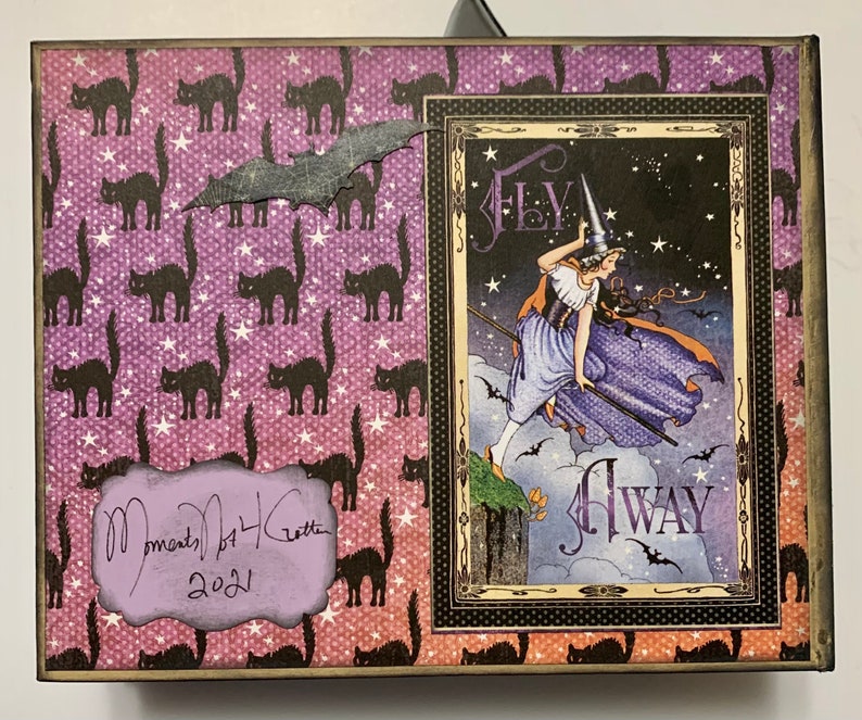 Graphic 45 Midnight Tales Mini Album - Etsy