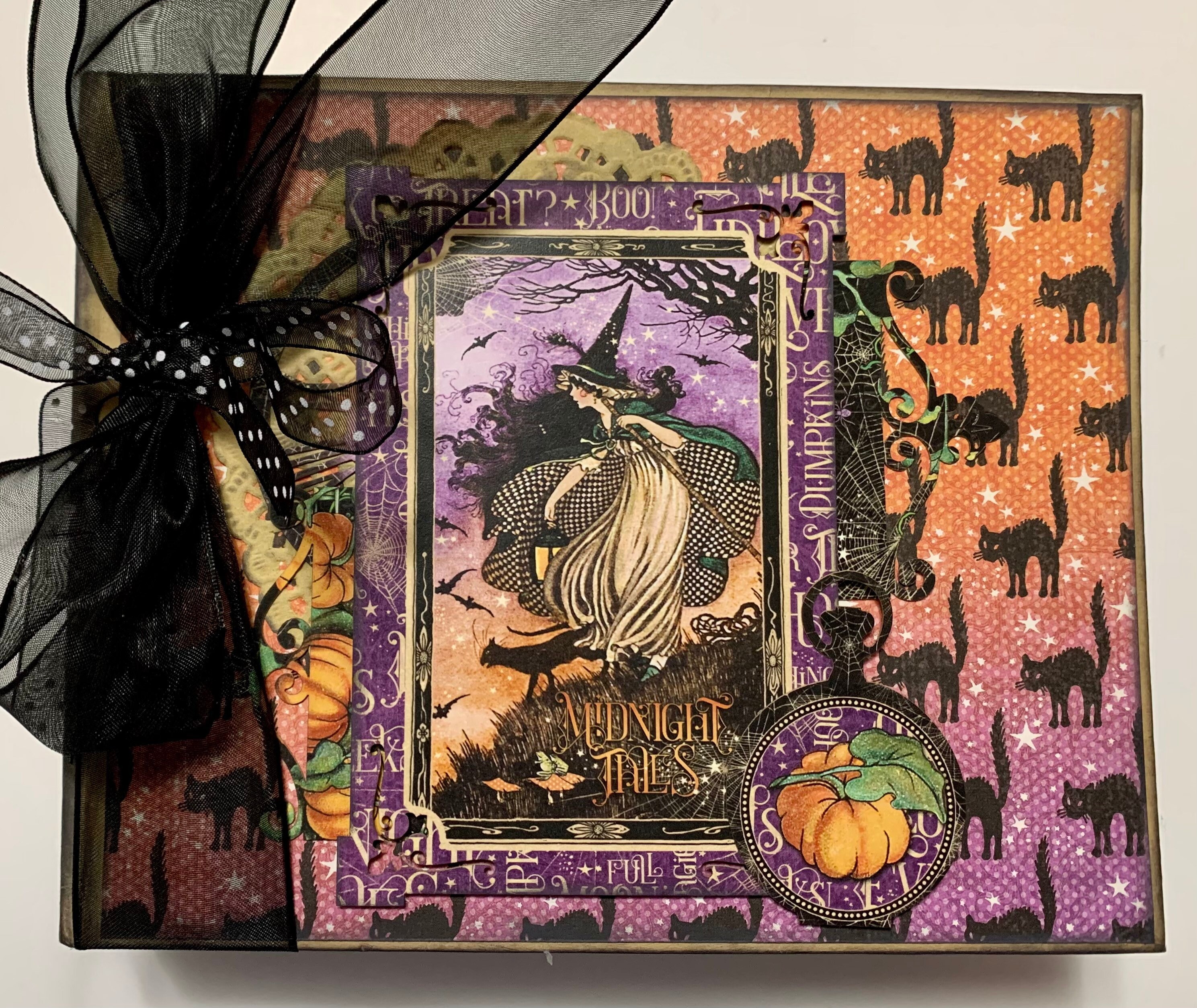 Graphic 45 Midnight Tales Mini Album - Etsy