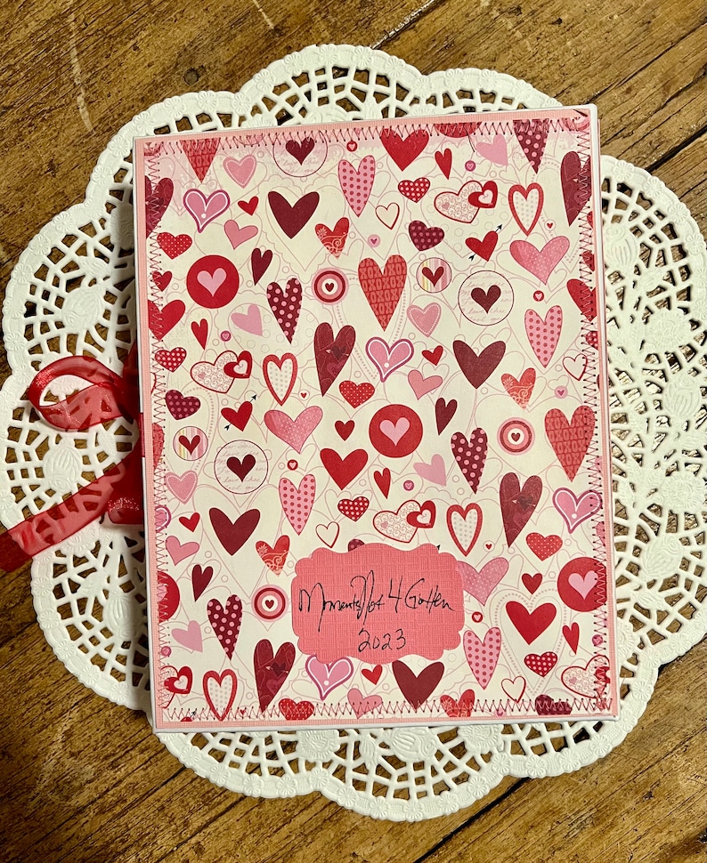 Valentine Folio/mini Album - Etsy