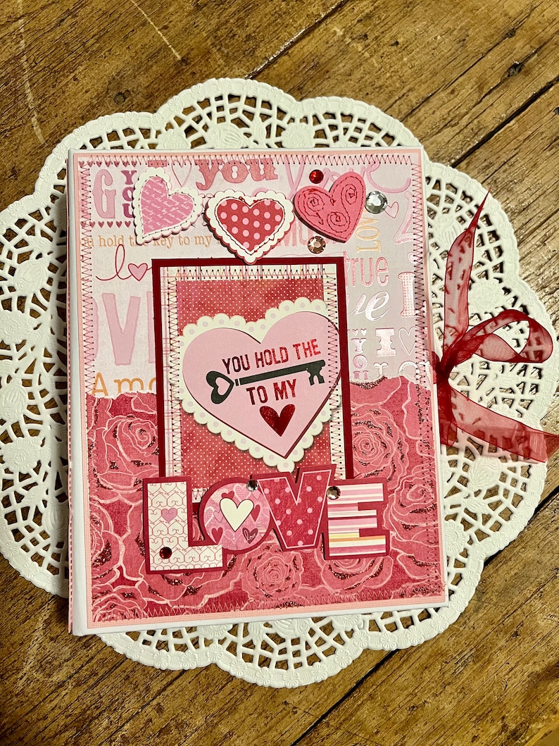 Valentine Folio/mini Album - Etsy