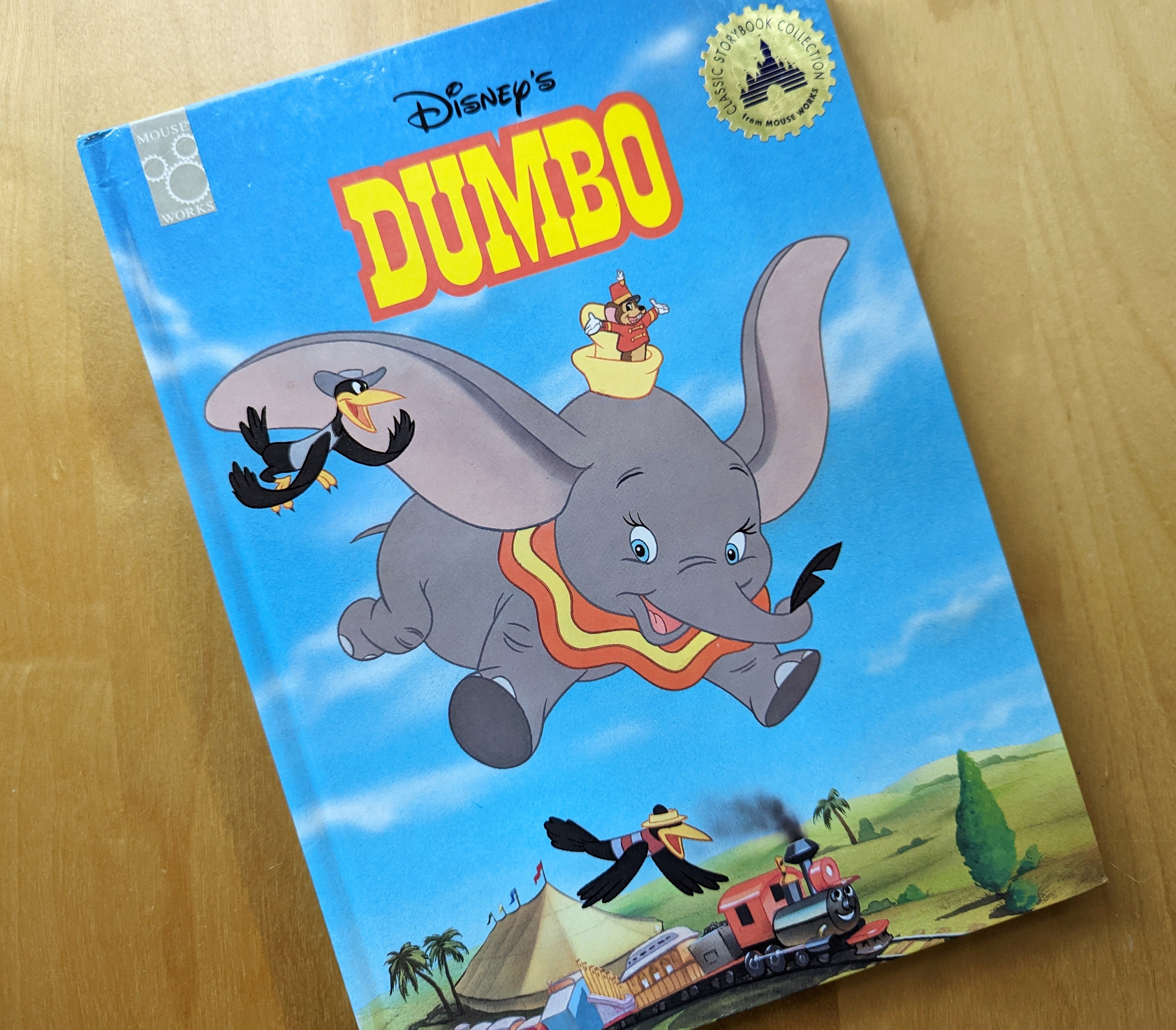 Vintage 1996 Dumbo Walt Disney Movie Storybook | 1990s Hardcover ...