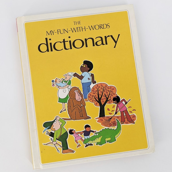 My Fun With Words Book - Etsy