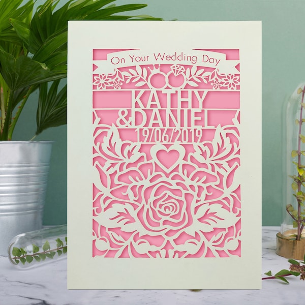 Custom Wedding Card - Etsy