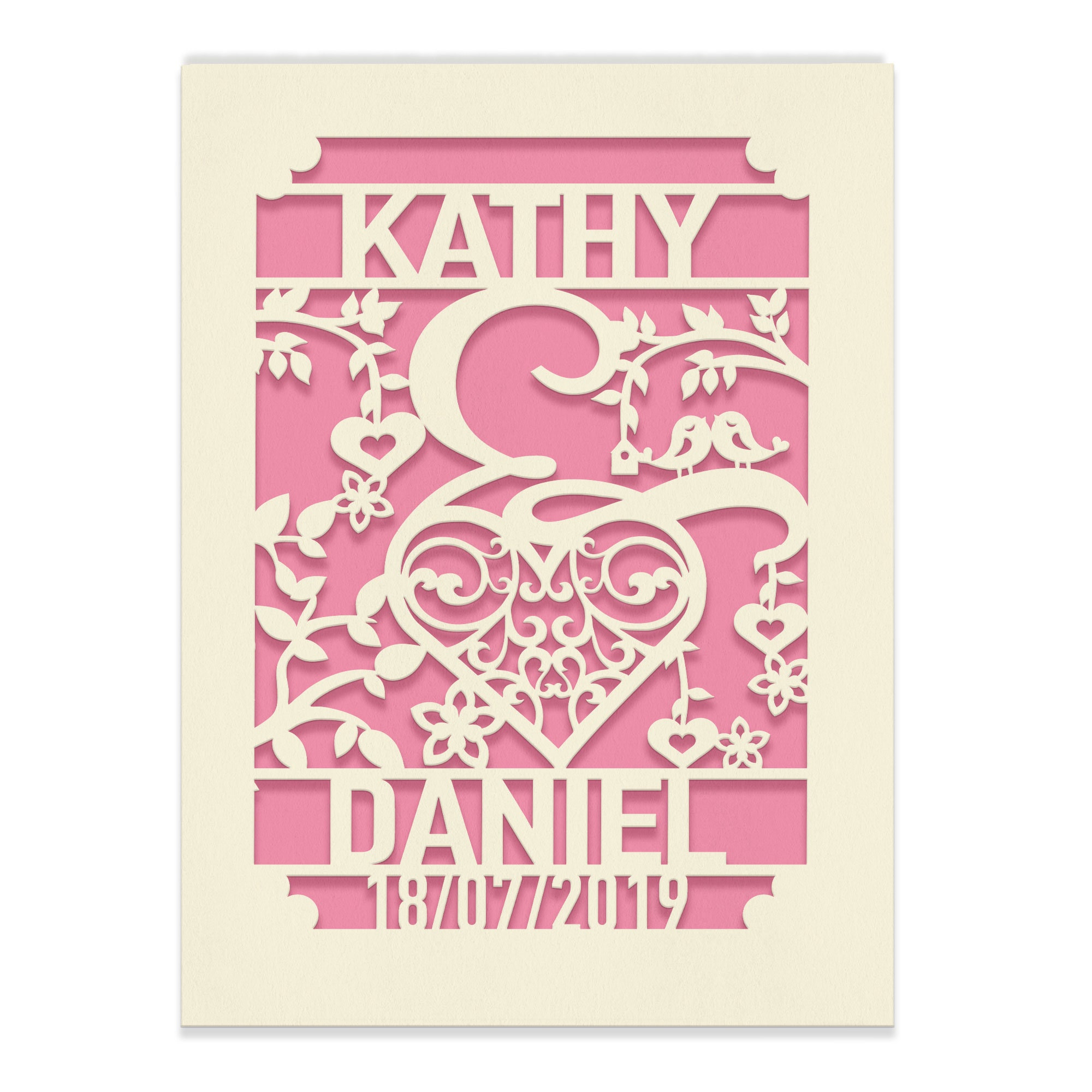 Personalized Wedding Card Custom Wedding Gift Engraved - Etsy