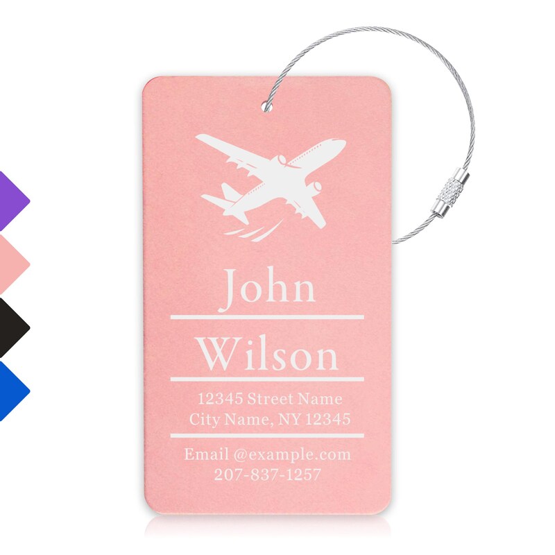 Custom Metal Label for Purse - Etsy
