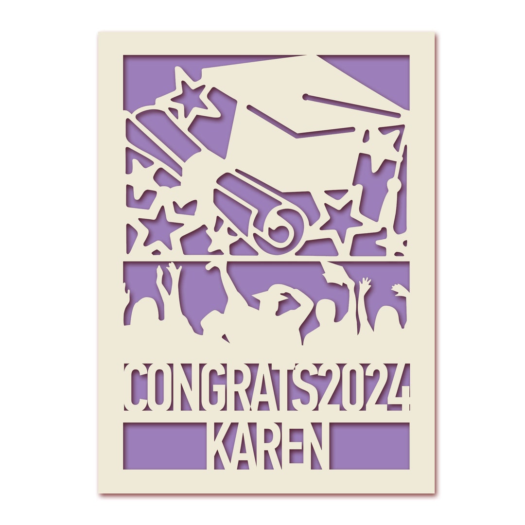 Personalized Graduation Cards for Graduates Students Friends ...