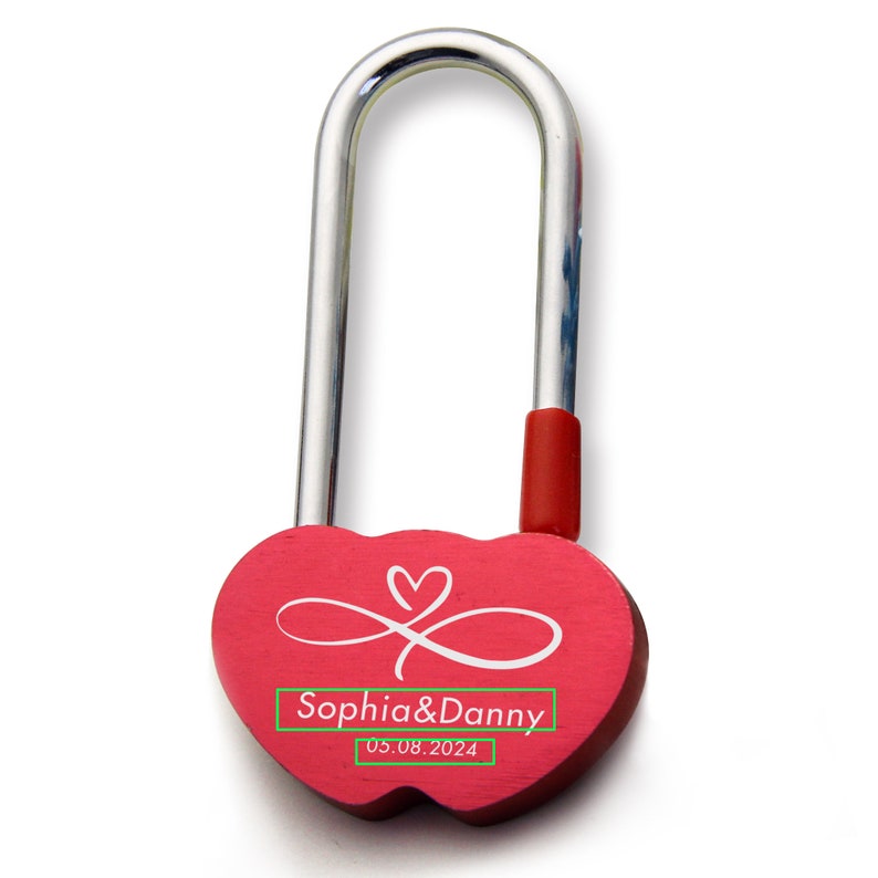 Personalized Padlock Engraved Love Lock Padlock for Bridge Love Locks ...